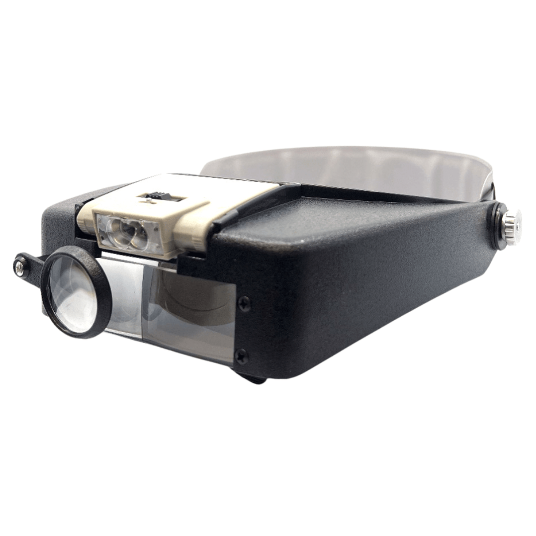 Multi Functional LED Head Band Magnifier — Magnifying.com.au