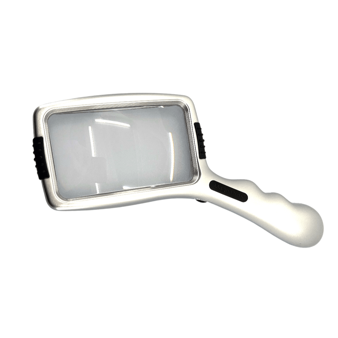 3X Rectangular LED Hand Magnifier — Magnifying.com.au